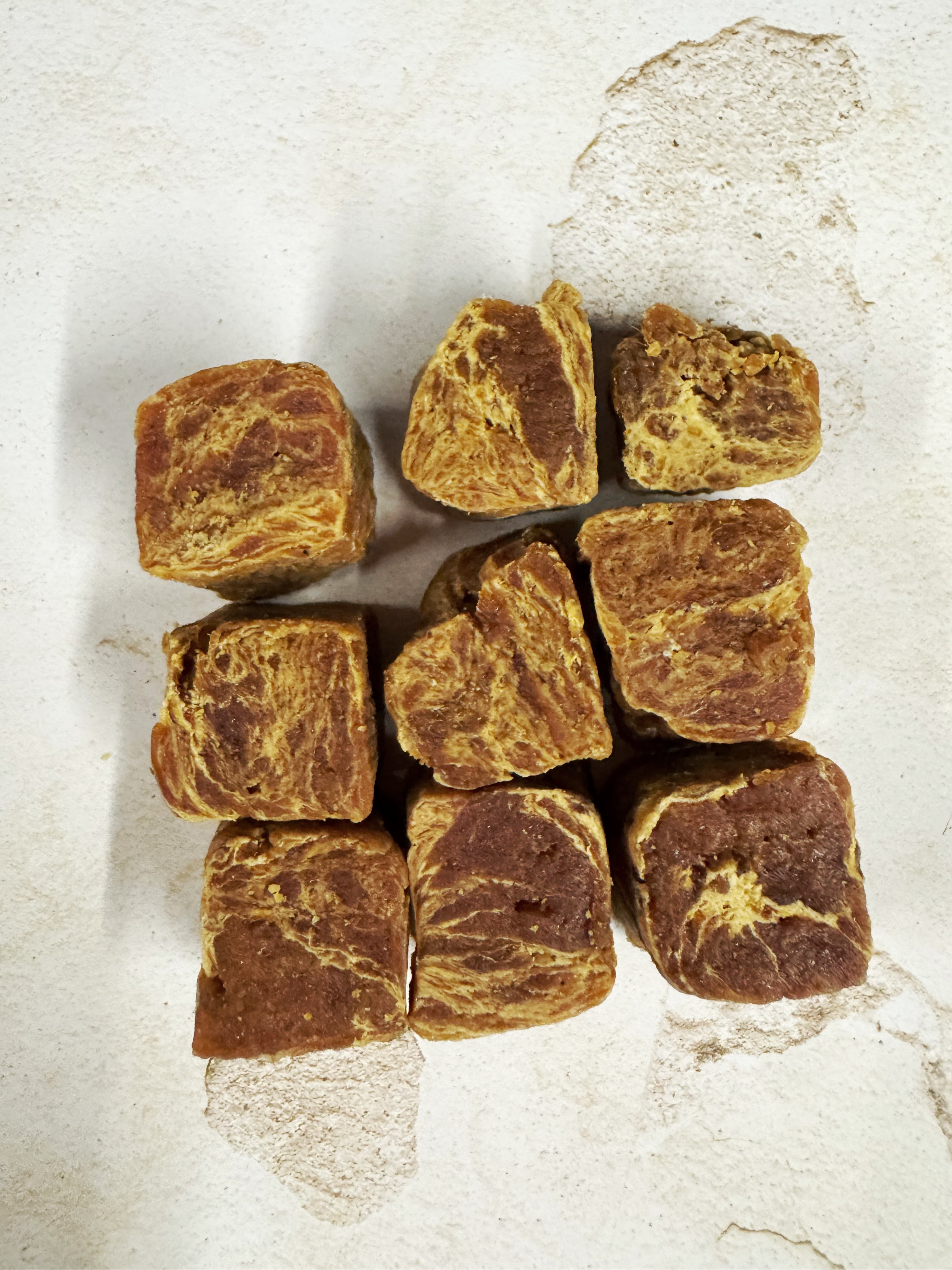 Lamb and cod cubes 500g – Paw & Co. Pantry Yak bar wholesale